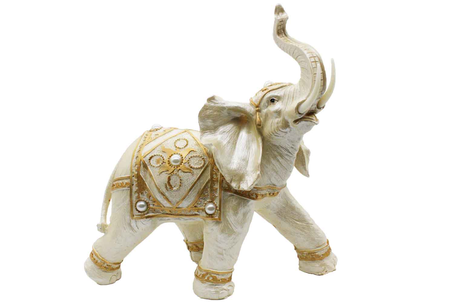 Riesiger weißer Elefant H:32cm | Luda GmbH